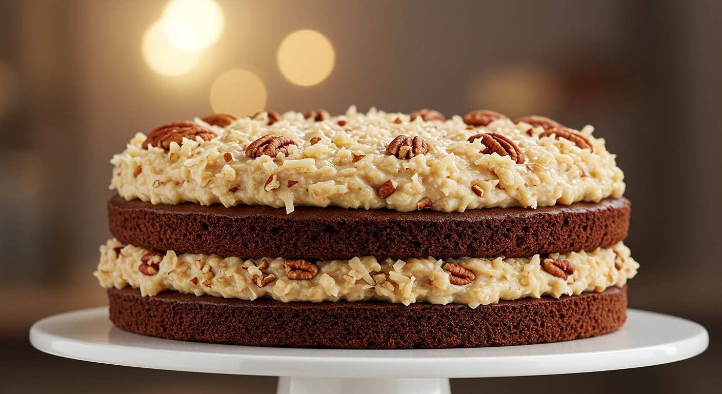 The Best german chocolate cake recipe : choclate cake recipe