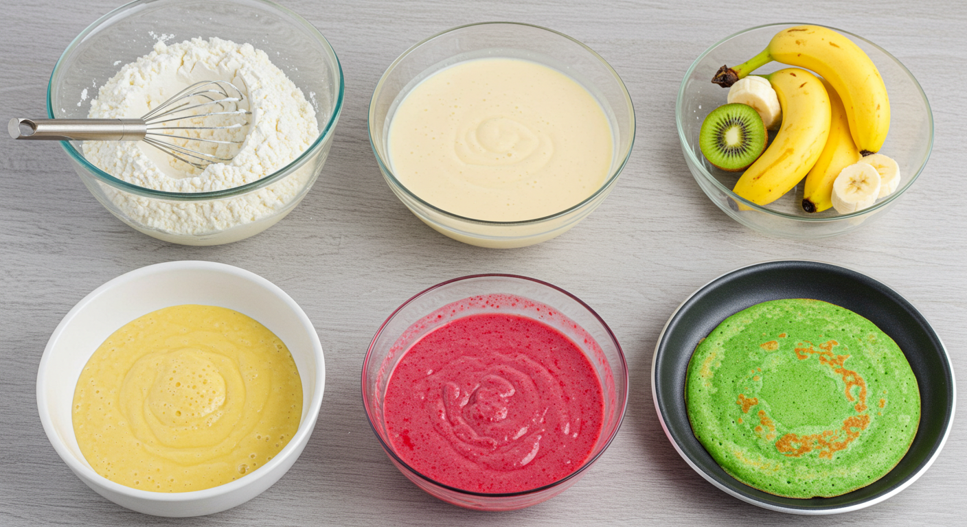 6 Colorful Crepe Ideas for Kids and Parties