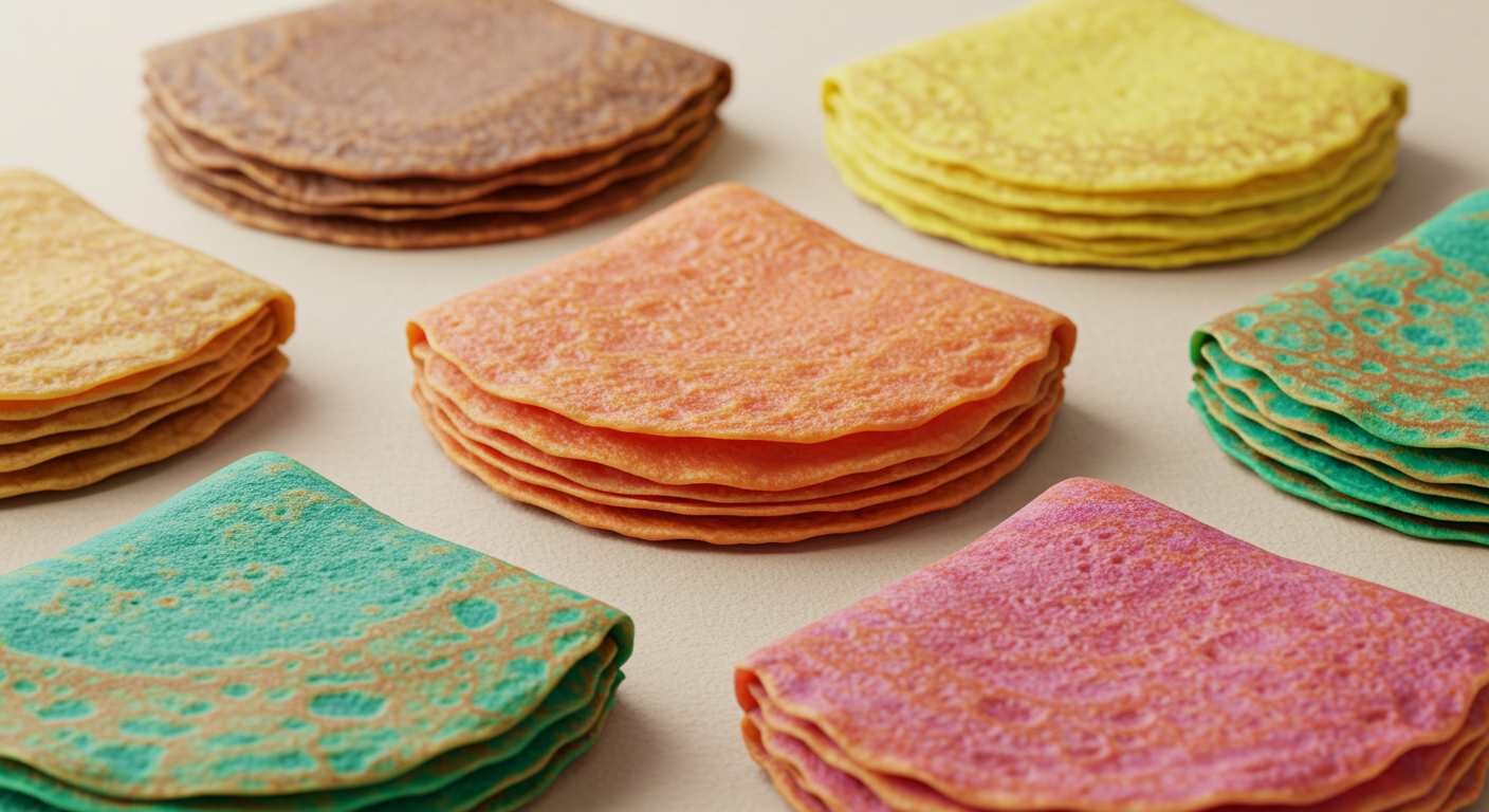 6 Colorful Crepe Ideas for Kids and Parties